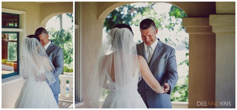 Why We Love First Looks with Dad on Your Wedding Day!